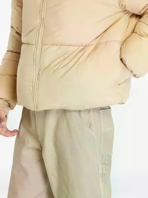 URBAN CLASSICS Zip-up Padded Jacket With Ribbed Cuffs