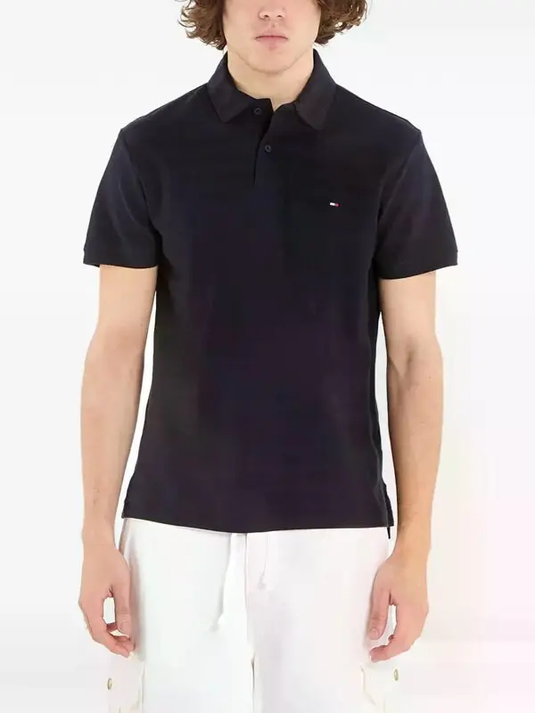 Tommy Hilfiger Logo-detail Polo Shirt