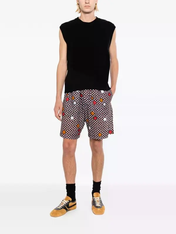 MAISON MARGIELA Floral Print Swim Shorts