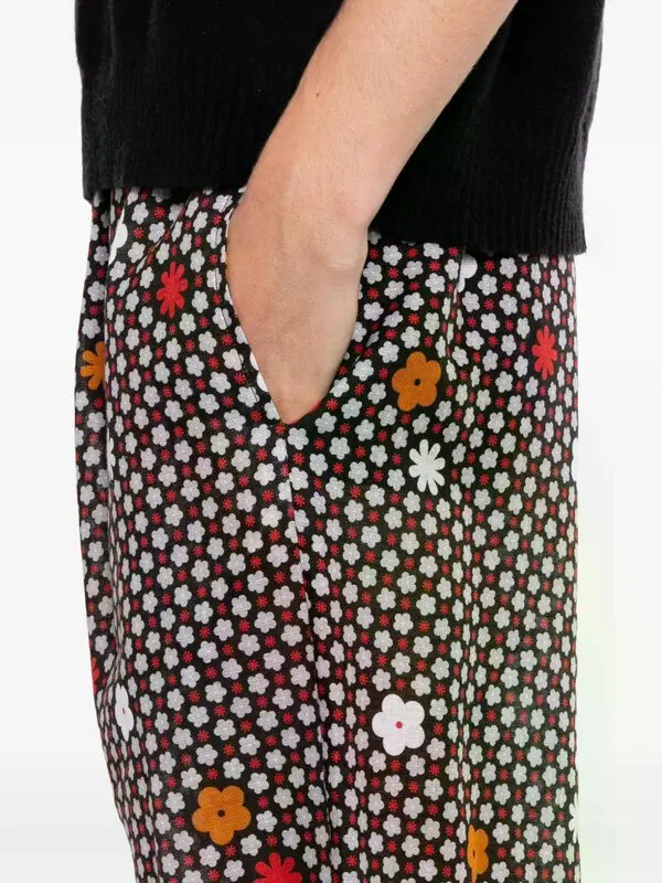 MAISON MARGIELA Floral Print Swim Shorts