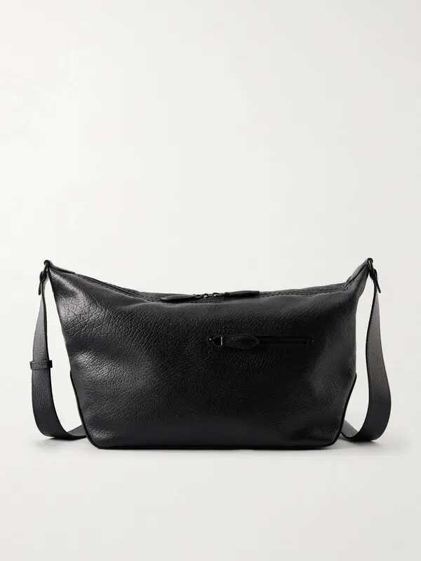 Berluti Toujours Full-grained Leather Weekend Bag - Black