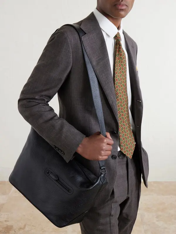 Berluti Toujours Full-grained Leather Weekend Bag