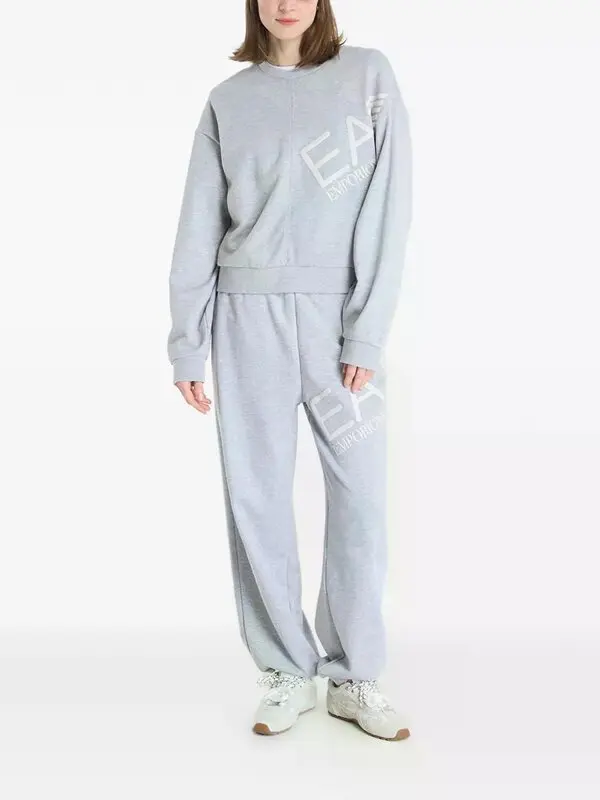 EA7 Logo Print Sweatshirt