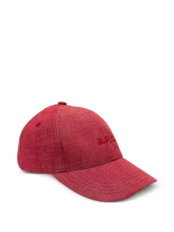 A.p.c. Charlie Cap Organic Cotton - Red