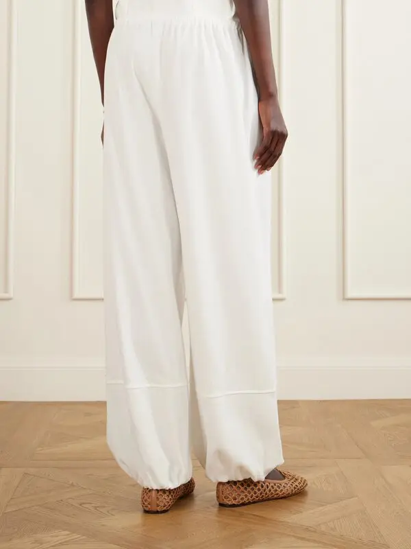 Stella McCartney Embellished Cotton-crepe Balloon Pants
