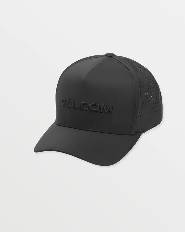 Volcom Vent Delta Adjustable Baseball Cap - Black