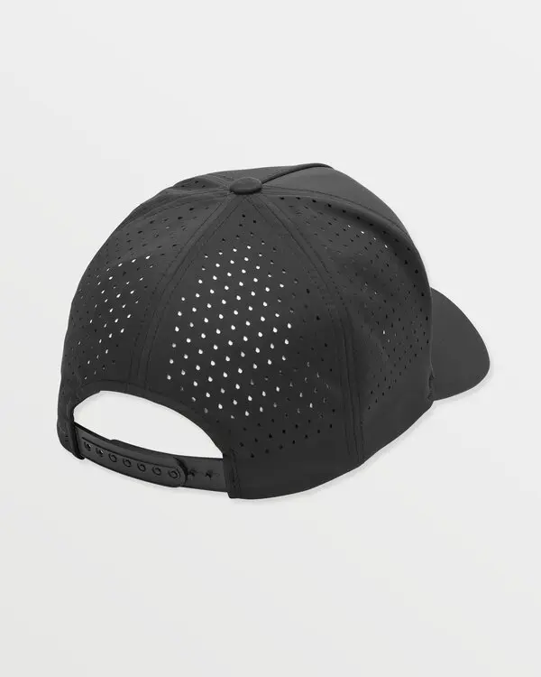 Volcom Vent Delta Adjustable Baseball Cap - Black