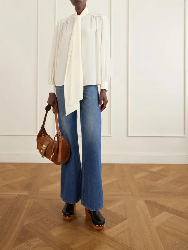 Chloé Paddington Embellished Shoulder Bag - Brown