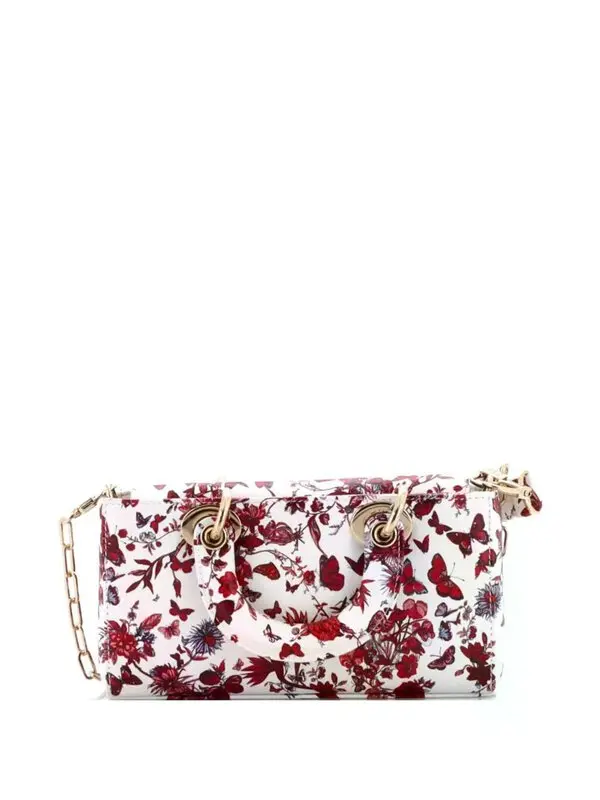 Dior Lady D-joy Bag Printed Leather Small Satchel - Multicolour