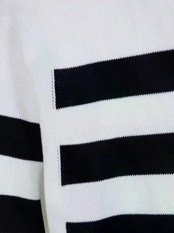 NUUR Striped Knit Sweater