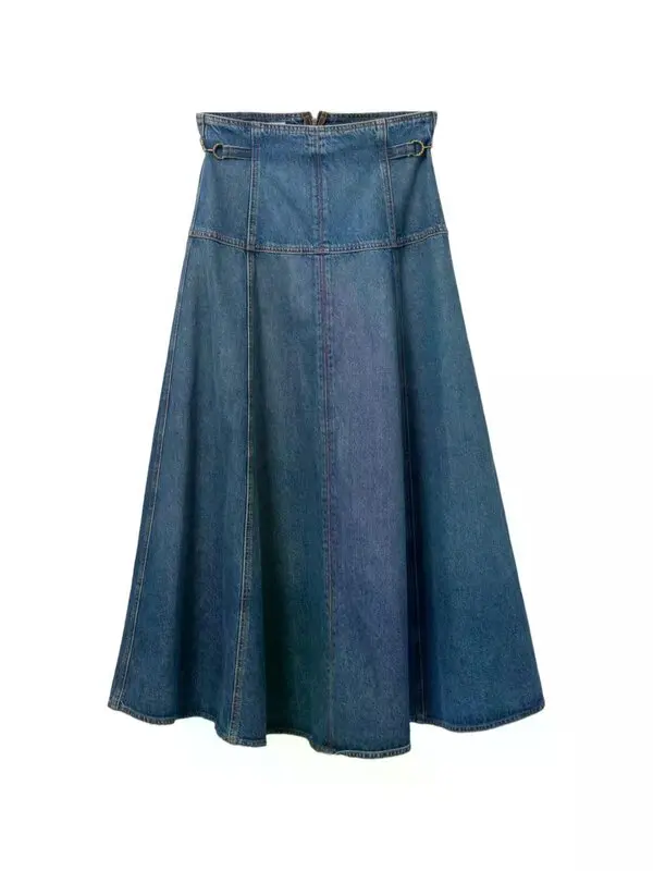 Ulla Johnson The Brigette Midi Skirt - Blue
