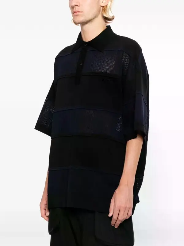 JUUN.J Striped Polo Shirt