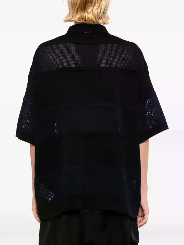 JUUN.J Striped Polo Shirt