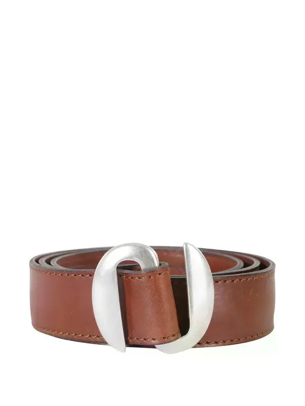 Orciani Buckle-fastening Leather Belt - Brown