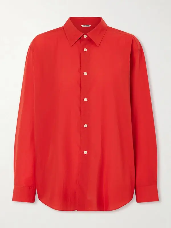 Auralee Cotton-poplin Shirt