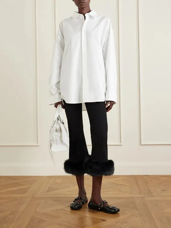 Balenciaga Le City Medium Embellished Leather Tote Bag