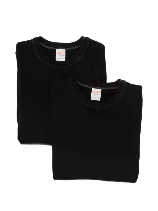 WHITESVILLE Cotton T-shirt - Black
