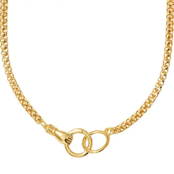ALEXIE OF ATHENS Guardian Charm Necklace - Gold