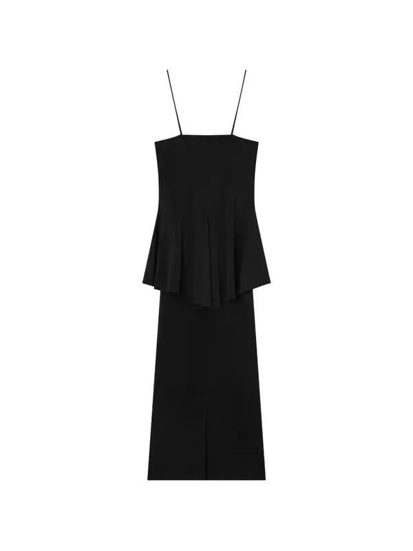 Emporio Armani Two-piece Effect Dress - Black