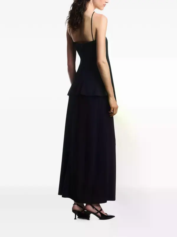 Emporio Armani Two-piece Effect Dress - Black