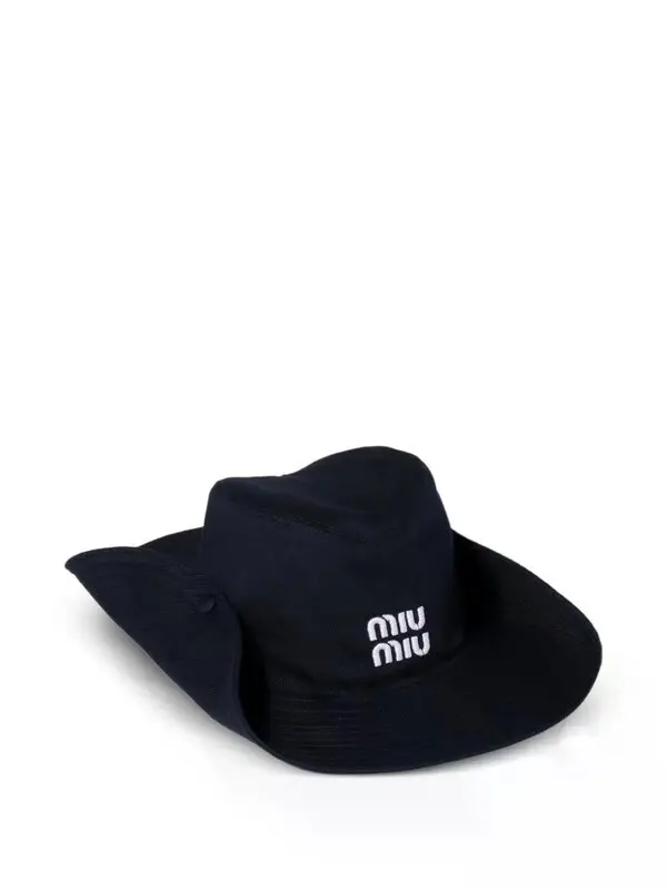 Miu Miu Cowboy Hat - Blue