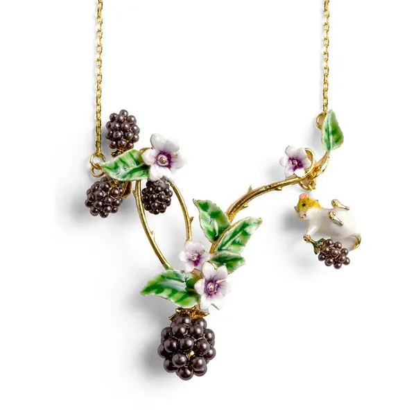 BILL SKINNER STUDIO Blackberry And Mouse Necklace - Blackberry & Mouse
