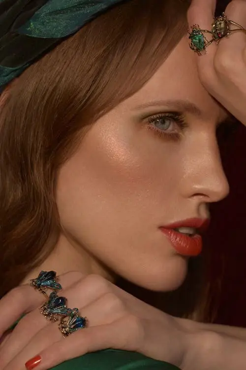 BILL SKINNER STUDIO Bejewelled Beetle Ring - Bettle