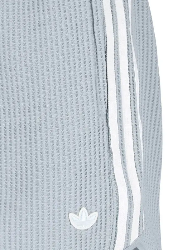 Adidas Waffle Knit Sprinter Shorts - Gray