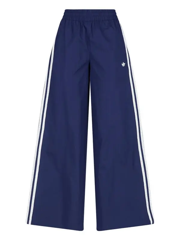Adidas Wide Pants "3 Stripes - Blue