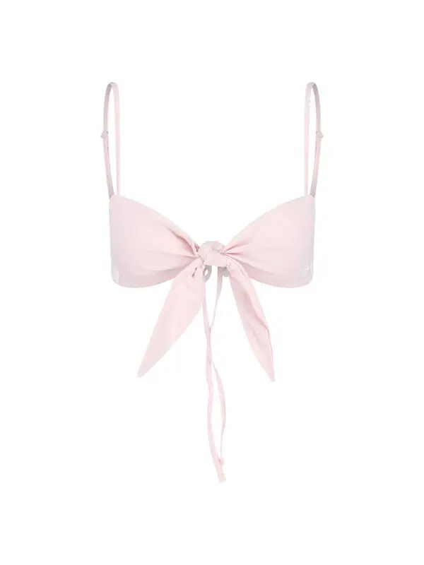 Adidas Bow Bralette Top - Pink