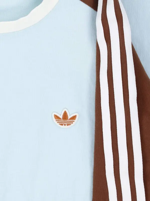 Adidas T-shirt "washed Cali - Light Blue