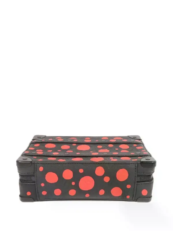 LOUIS VUITTON X Yayoi Kusama Soft Trunk Shoulder Bag - Black