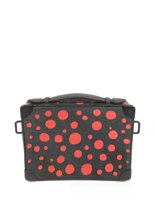 LOUIS VUITTON X Yayoi Kusama Soft Trunk Shoulder Bag - Black