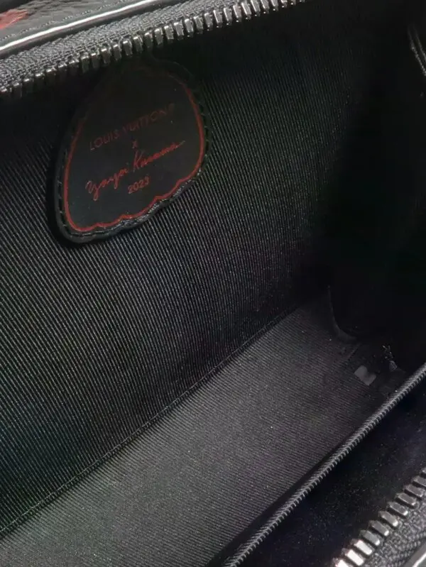 LOUIS VUITTON X Yayoi Kusama Soft Trunk Shoulder Bag - Black
