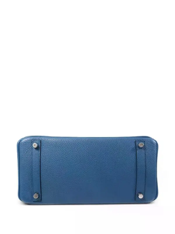 Hermès Birkin 30 Togo Leather Handbag - Blue