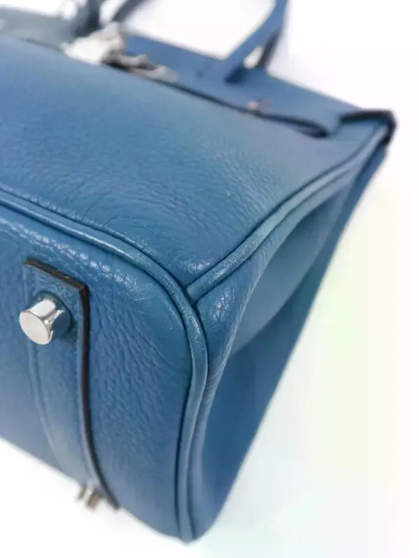 Hermès Birkin 30 Togo Leather Handbag - Blue
