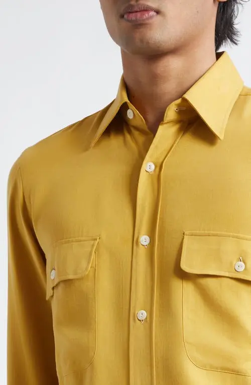 J. MUESER Button-up Work Shirt