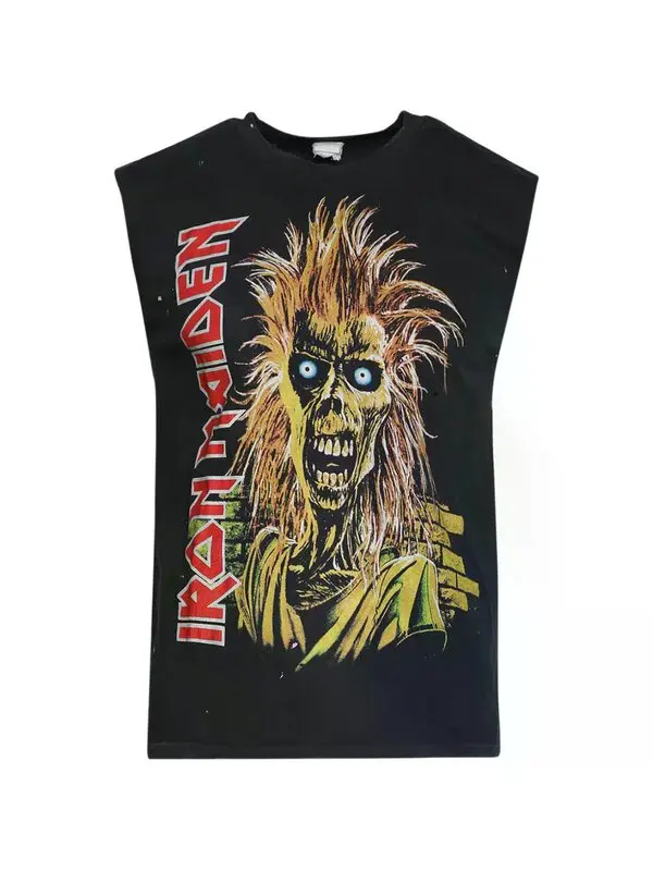 MadeWorn Iron Maiden Cut Off Tank Top