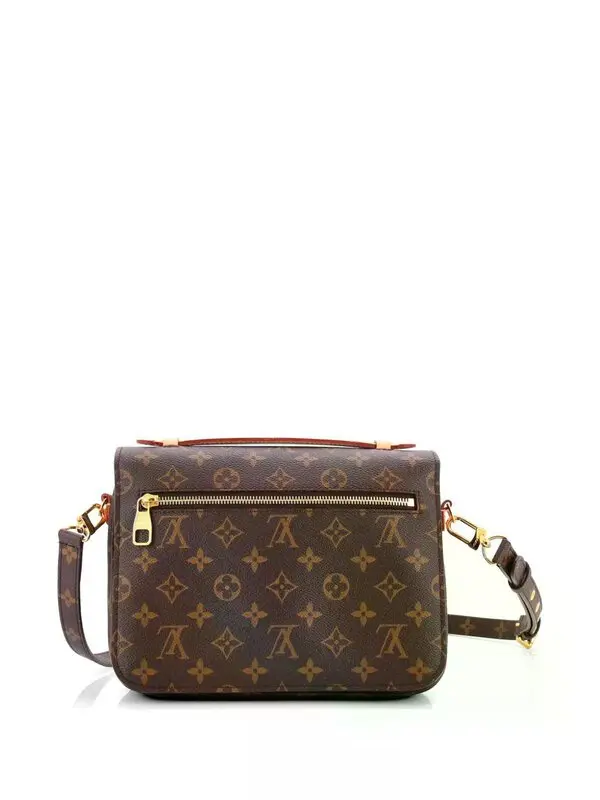 LOUIS VUITTON Monogram Canvas Pochette Metis - Brown