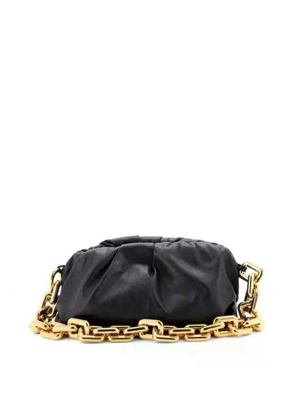 Bottega Veneta The Chain Pouch Shoulder Bag - Black