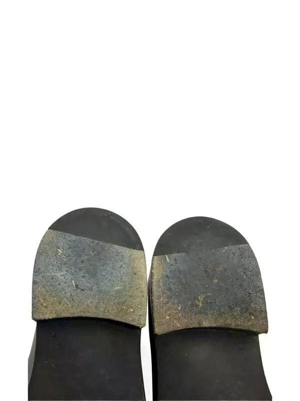Prada Logo Plaque Brushed Loafers - Black