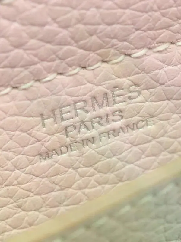 Hermès Clemence Cabasellier 31 Tote Bag - Pink