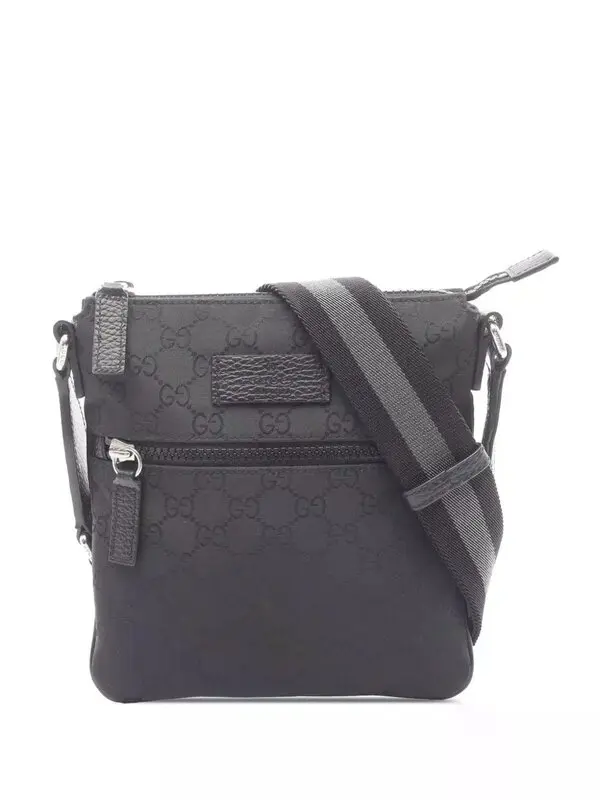 Gucci Gg Nylon Web Crossbody Bag