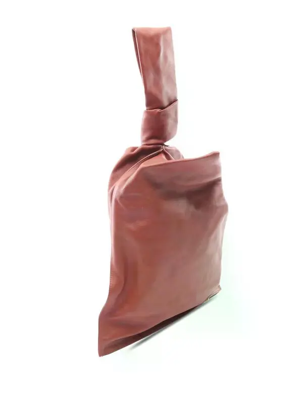 Bottega Veneta Nappa Bv Twist Handbag - Red