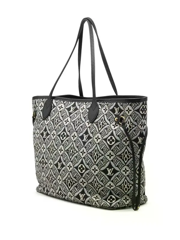 LOUIS VUITTON Monogram Jacquard Since 1854 Neverfull Mm Tote Bag
