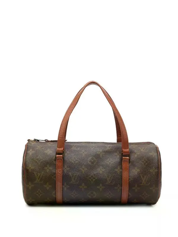 LOUIS VUITTON Monogram Canvas Papillon 30 Handbag - Brown