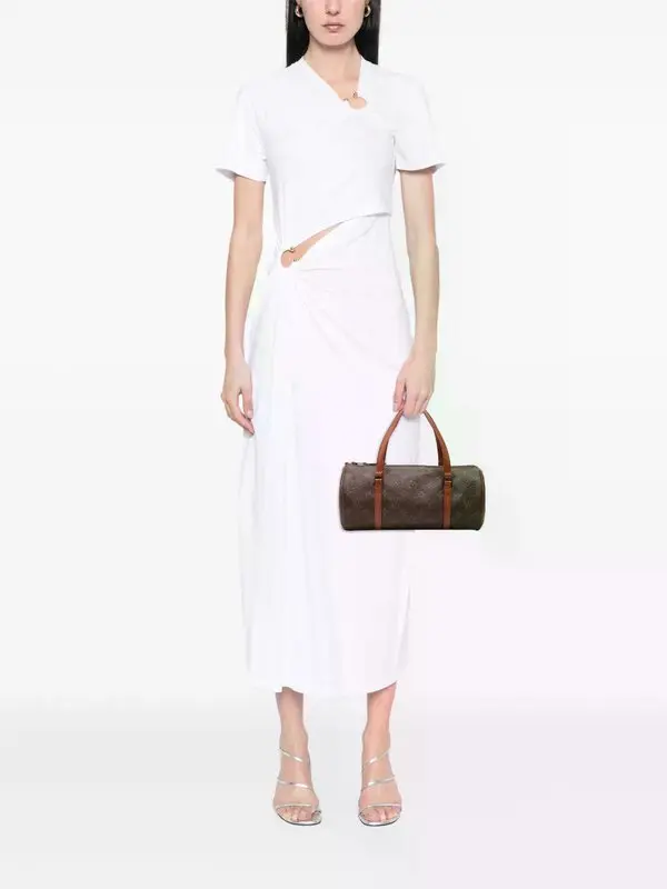 LOUIS VUITTON Monogram Canvas Papillon 30 Handbag - Brown