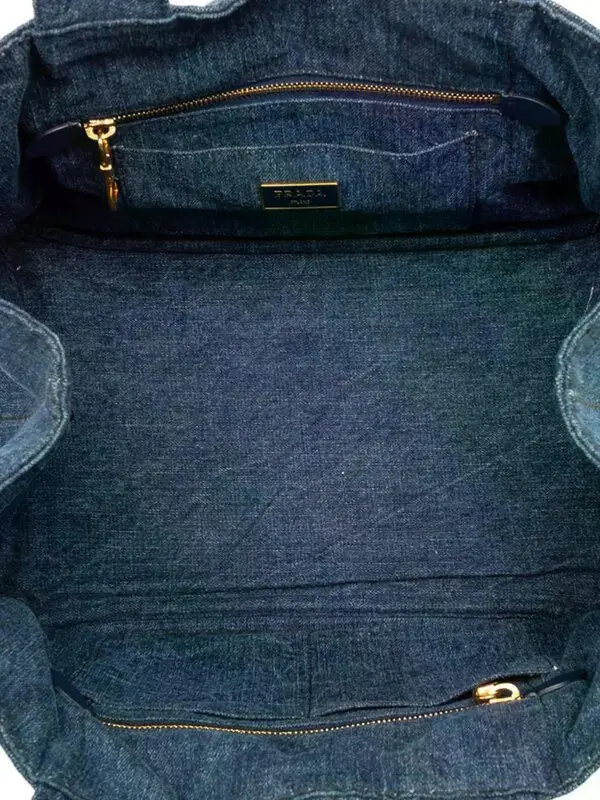 Prada Denim Satchel - Blue