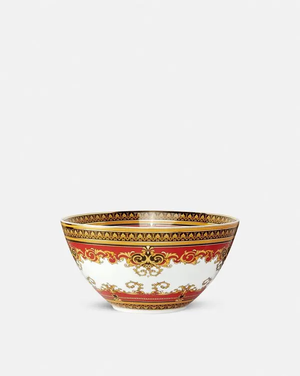 Versace Medusa Red Bowl 18.5 Cm