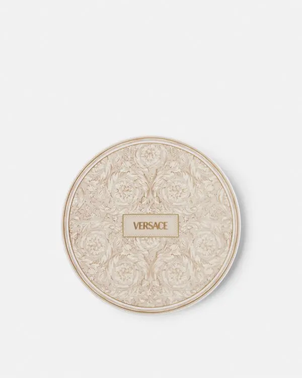 Versace Barocco Beige Bowl Lid 18.5 Cm - Print
